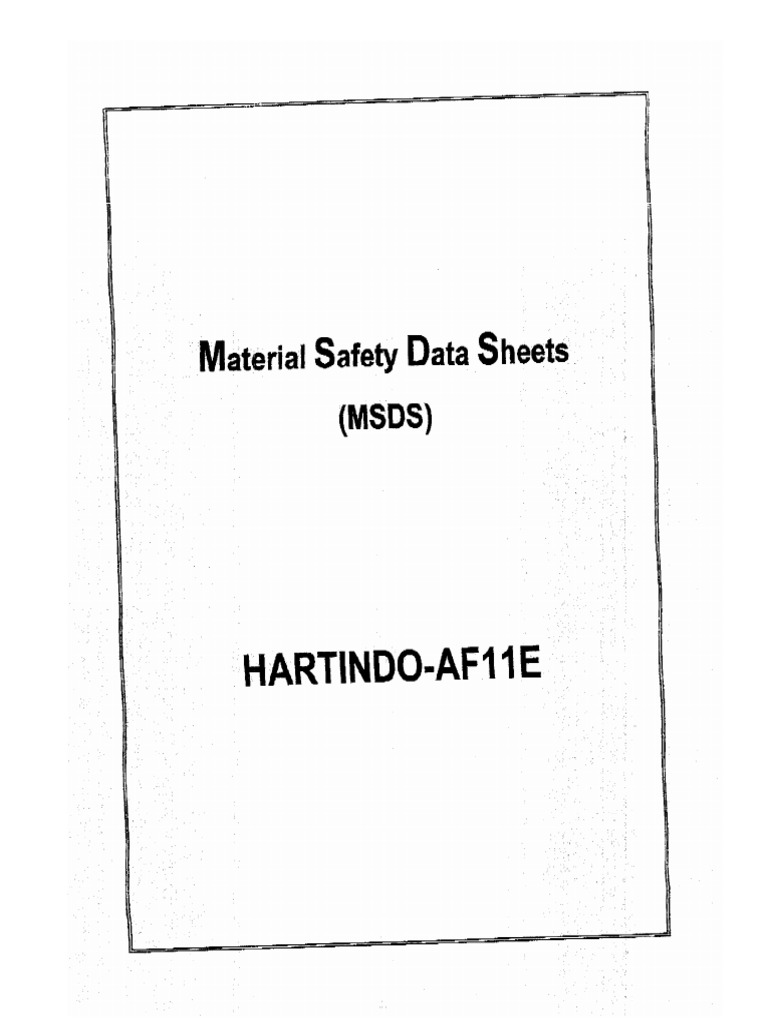 Apar AF11 Hartindo | PDF
