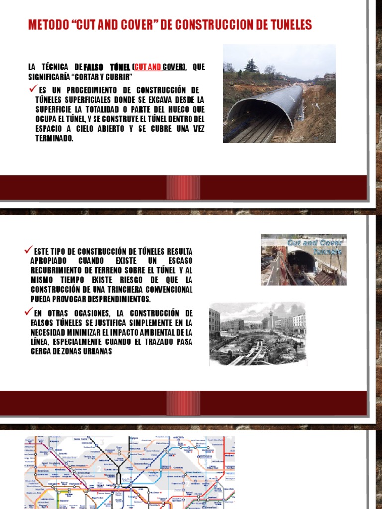 METODO Cut and Cover | PDF