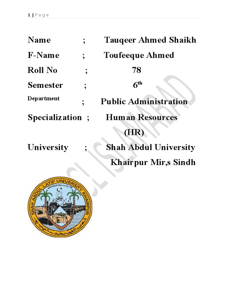 HR Internship at OGDCL | PDF | Human Resource Management | Employment