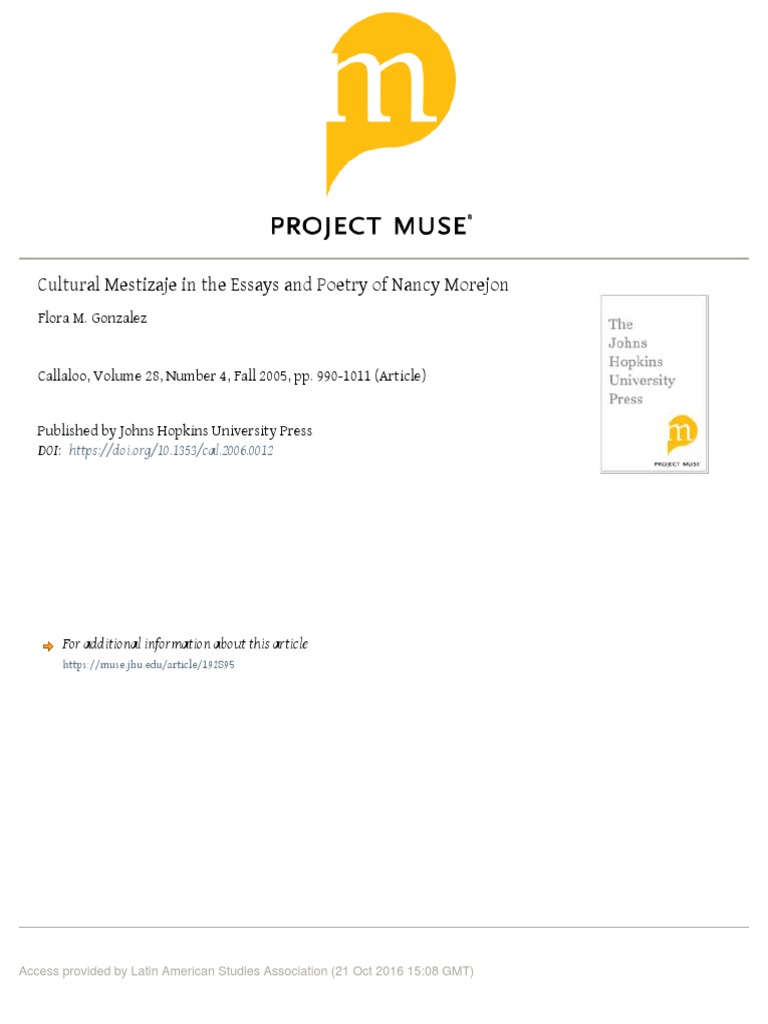 Nancy Morejon | PDF | Cuba | Poetry