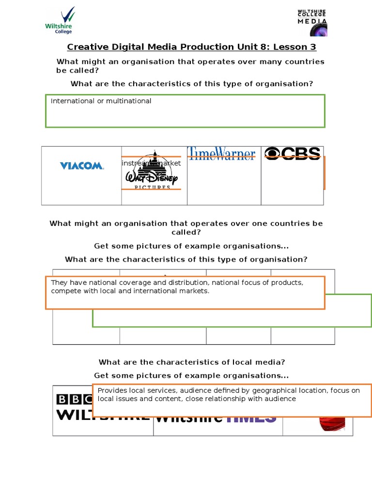 Handout - CDMP Unit 8 Lesson 3 | PDF