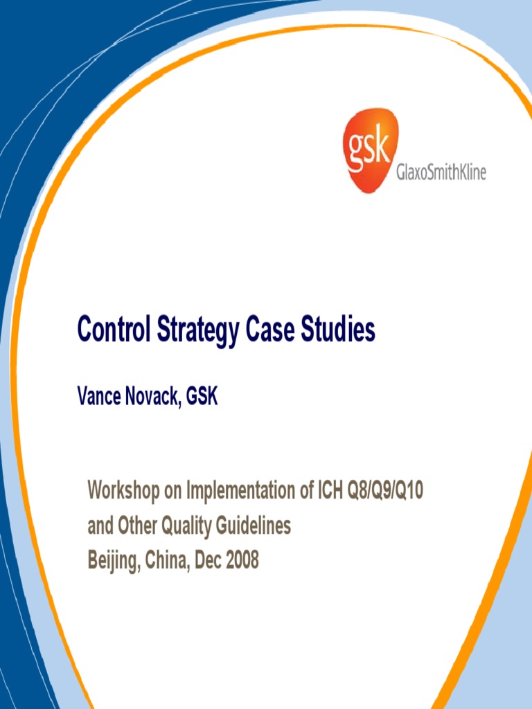 Control Strategy Case Studies | PDF | Tablet (Pharmacy) | Chemistry