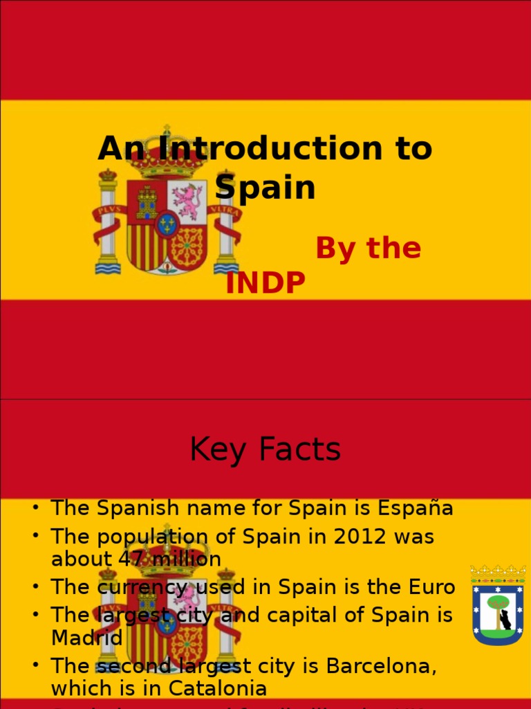 Spanish Presentation | PDF | Spain | Spanish Language