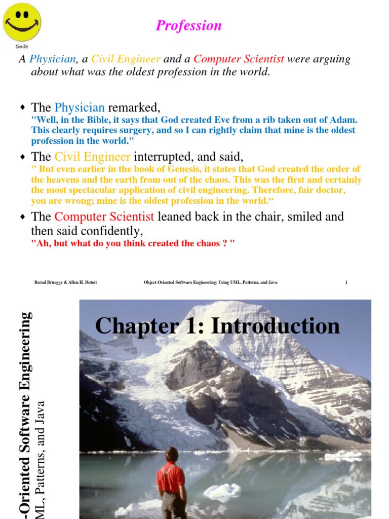 CH 01 Lect 1 | PDF | Class (Computer Programming) | Software Development Process