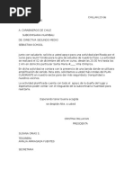 Modelo de Solicitud de Simulacro | PDF