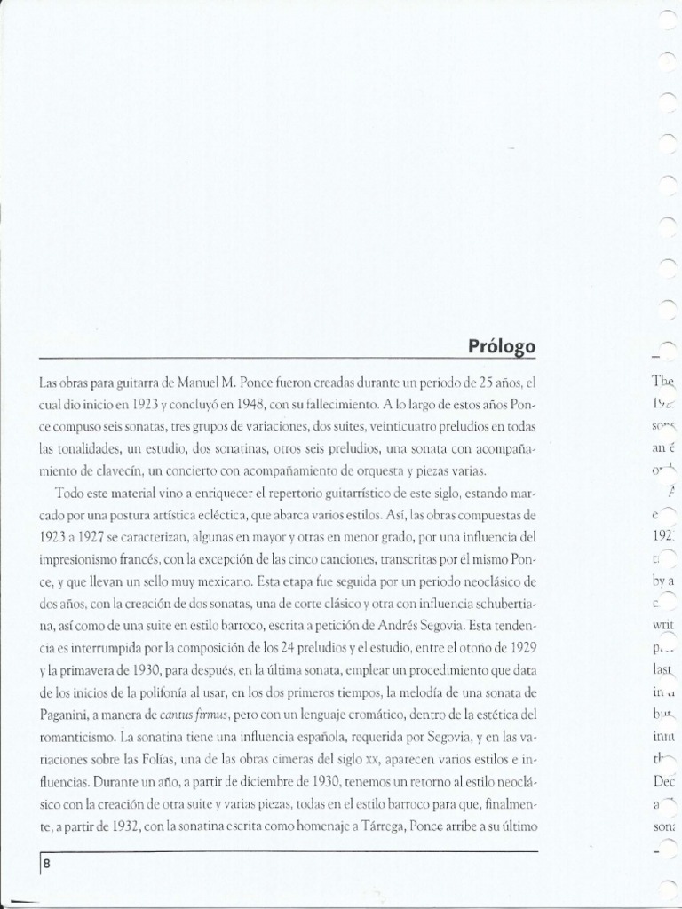 Prólogo Del Libro de Miguel Alcázar | PDF | Guitarra clásica ...