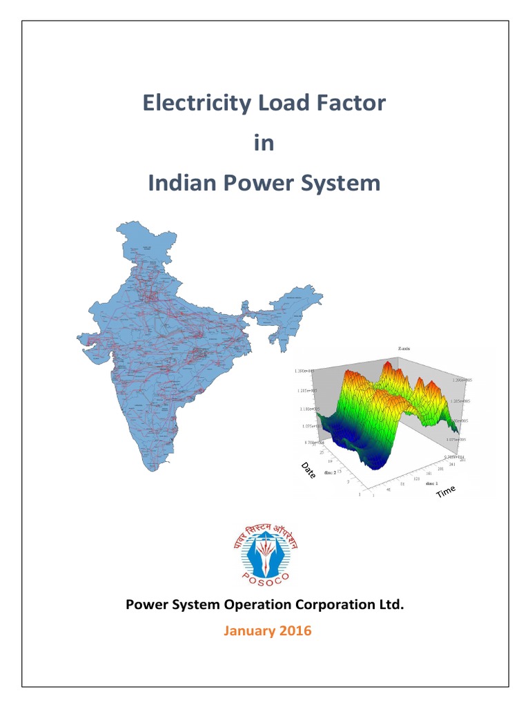 Electricity Load Factor in India Power System.pdf | Seasonality ...