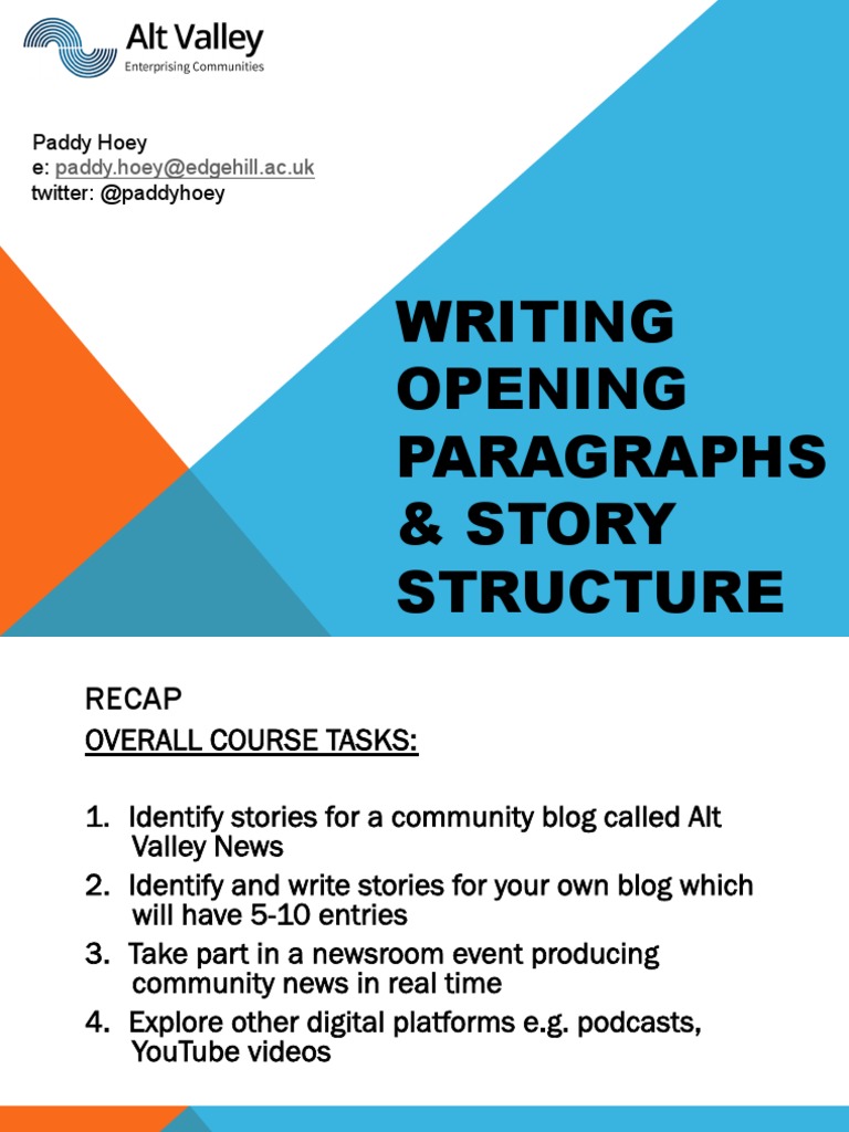 Crafting Engaging Opening Paragraphs | PDF | News