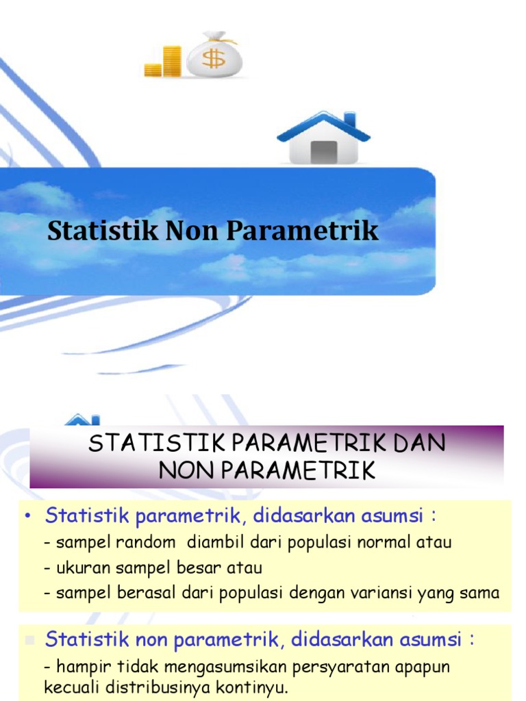 Panduan Statistik Non Parametrik | PDF | Metode & Bahan Ajar ...