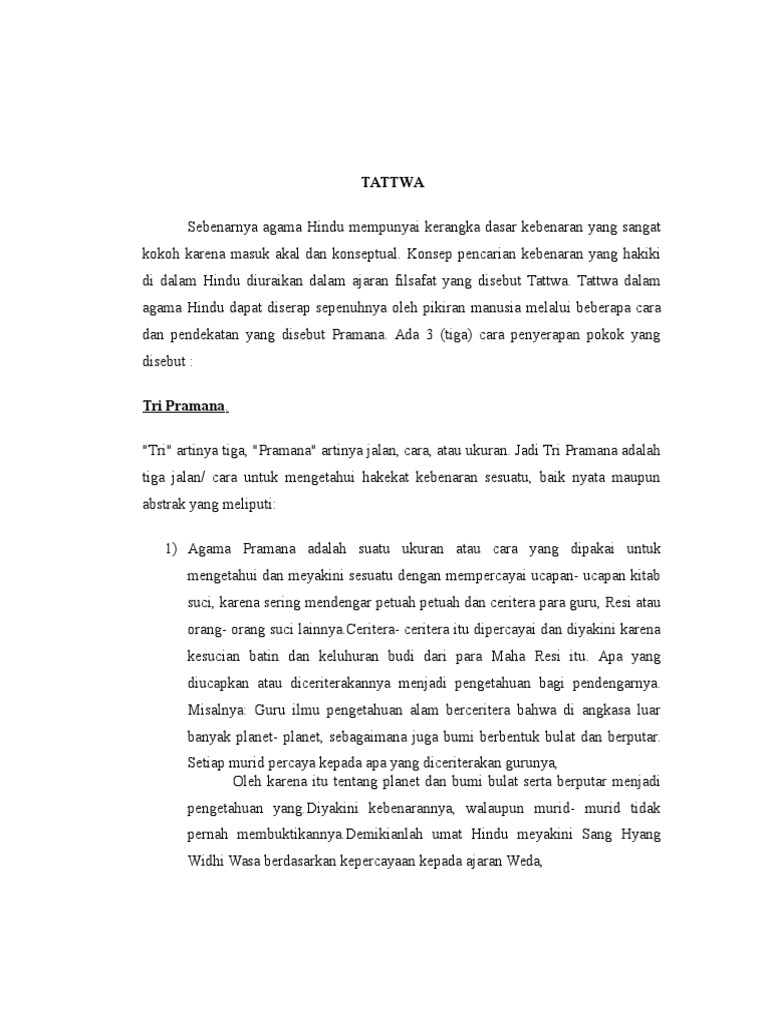 TATTWA | PDF