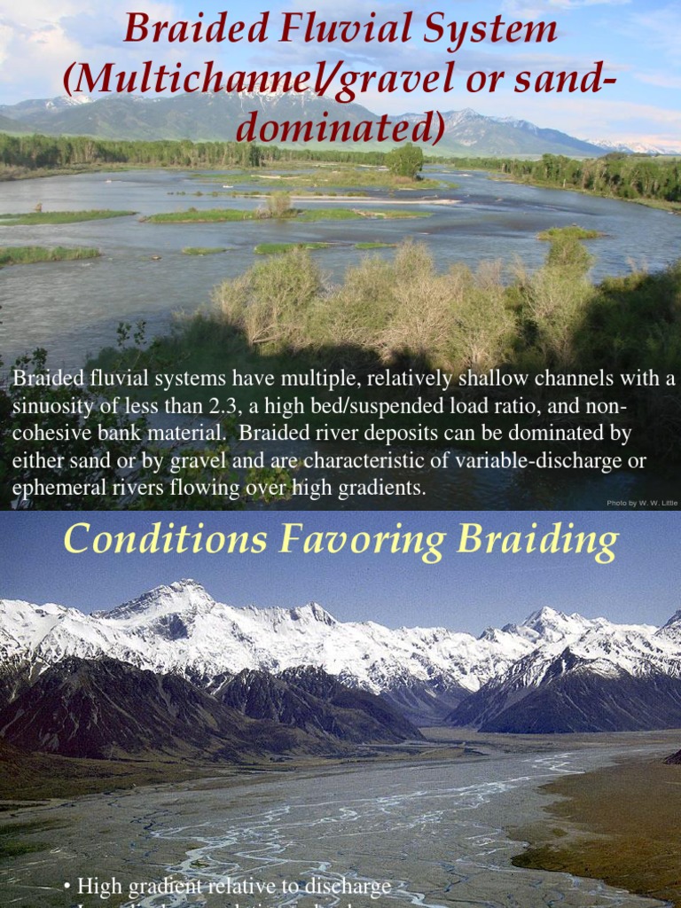 fluvial braided system.pdf | River | Hydrology
