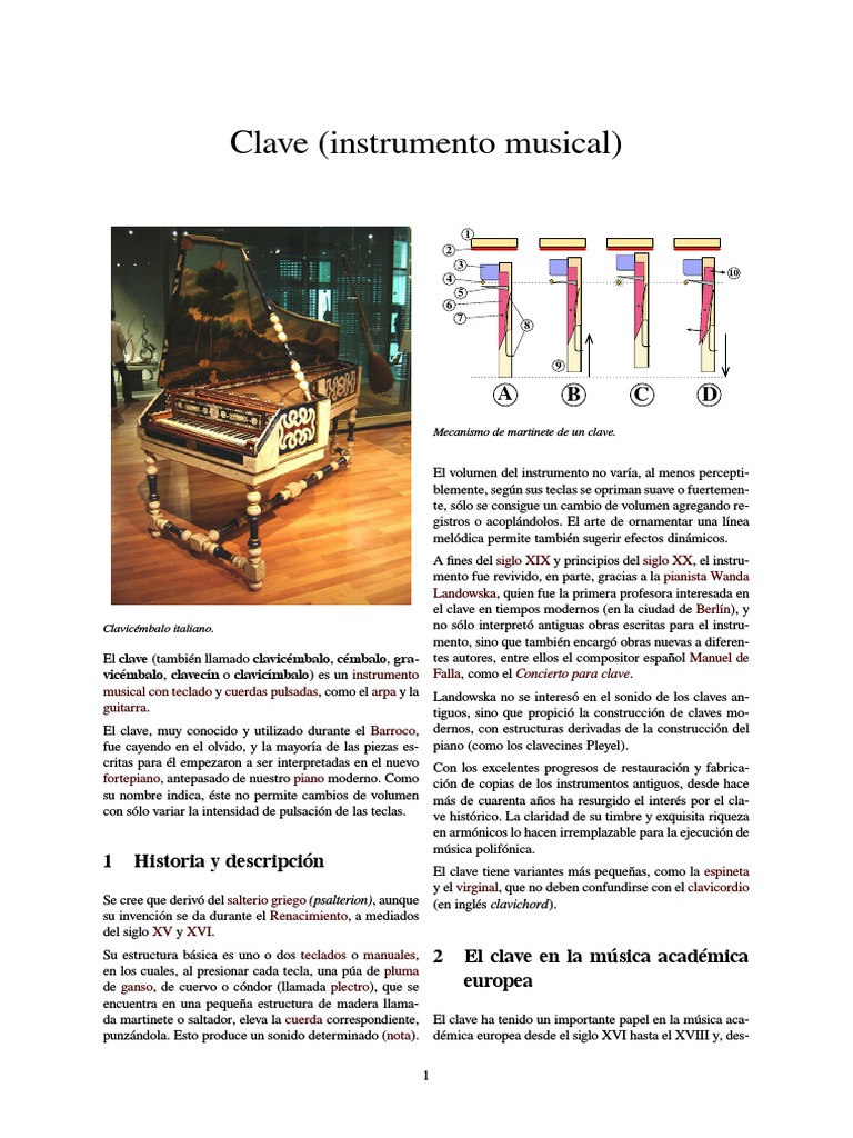 Clave (Instrumento Musical)