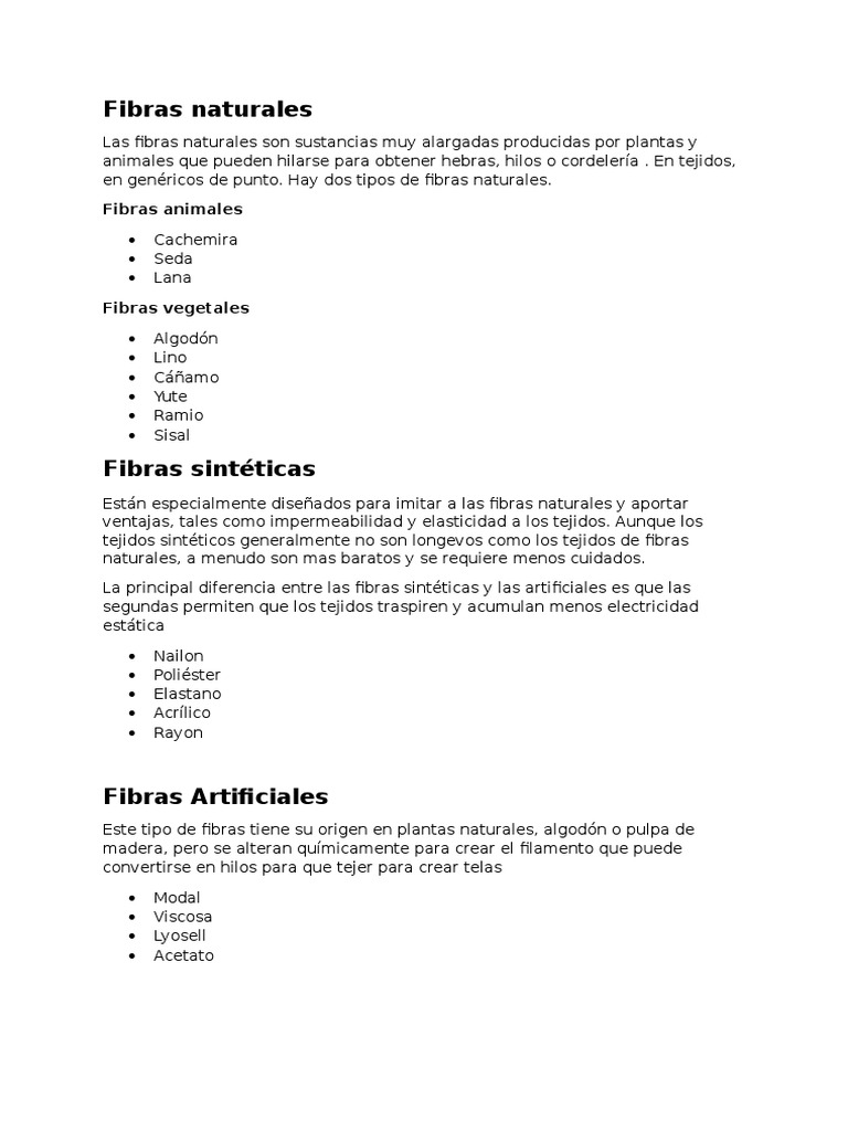 Fibras Banana | PDF | Seda artificial | Fibra sintética
