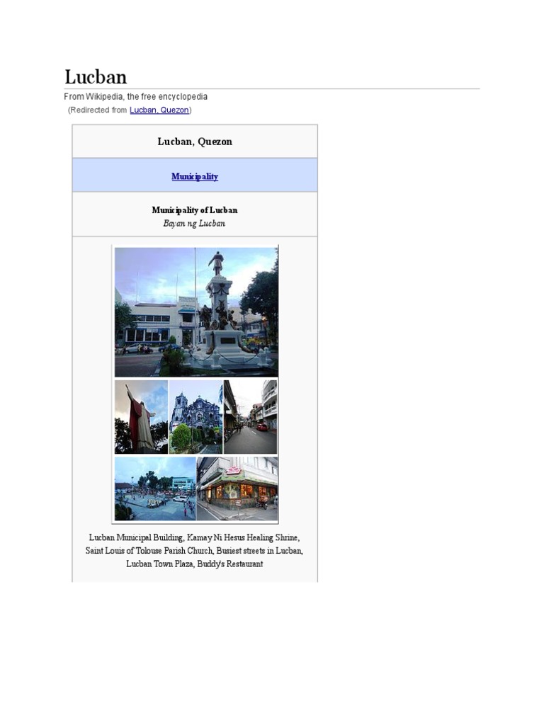 Lucban Quezon | PDF | Violent Conflict | Warfare