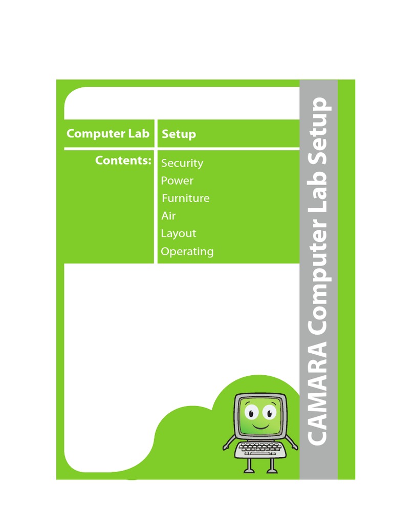 Computer Lab Setup Contents:: Security Power Furniture Air Layout ...
