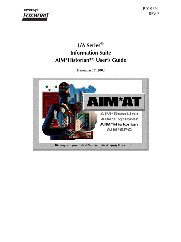 AIM Historian Users Guide | PDF | Application Programming Interface | Databases