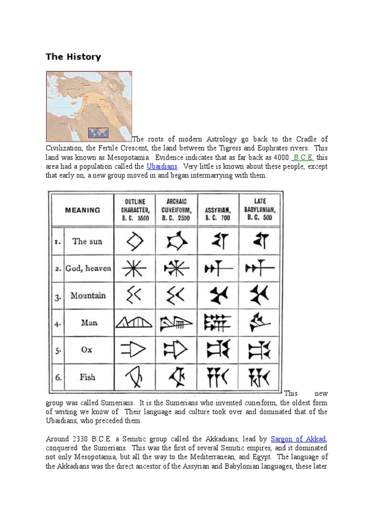 The History of Astrology | PDF | Astrological Sign | Astrology
