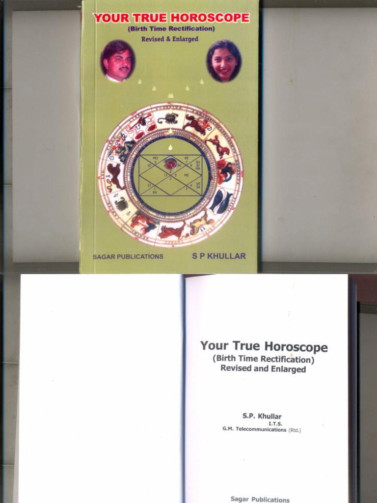 Your True Horoscope Birth Time Rectification | PDF