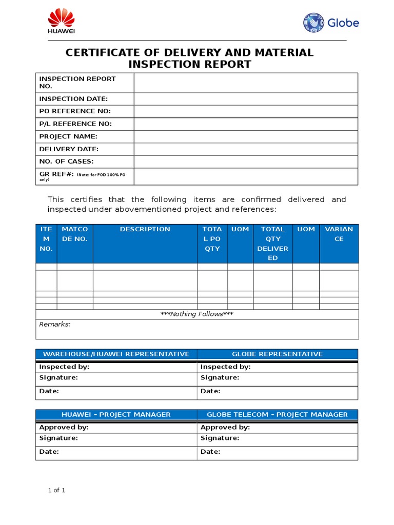 Revised CDI Template - 08192016 | PDF