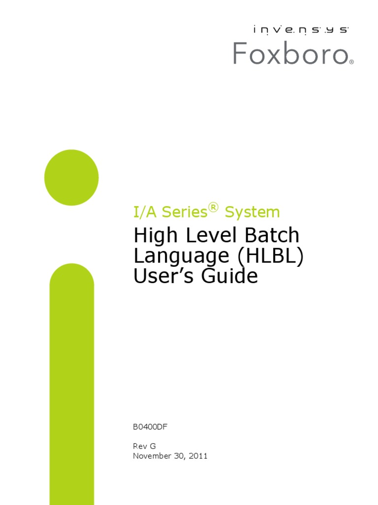 b0400df - HLBL Users Guide | Download Free PDF | Array Data Type | Subroutine
