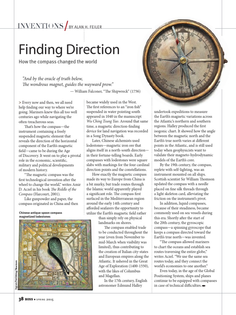 Finding Direction | PDF | Compass | Earth