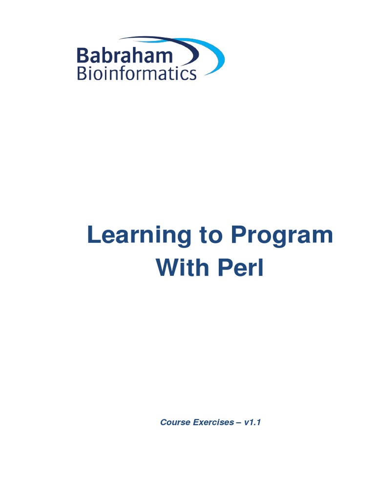 Perl Exercises | PDF | String (Computer Science) | Perl