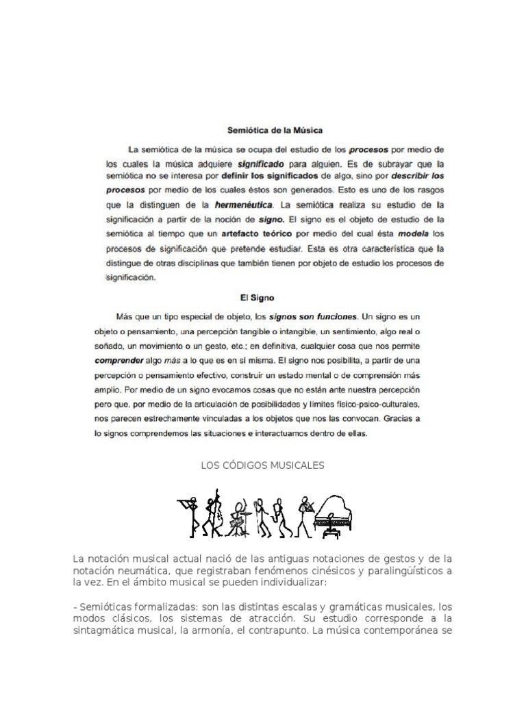 Los Códigos Musicales | PDF | Ritmo | Las artes escénicas