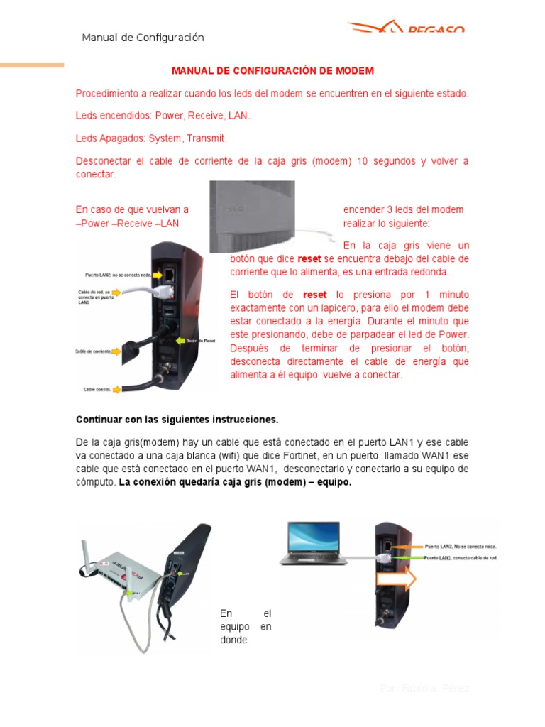 Manual de Configuración Completo | PDF | Red de computadoras ...