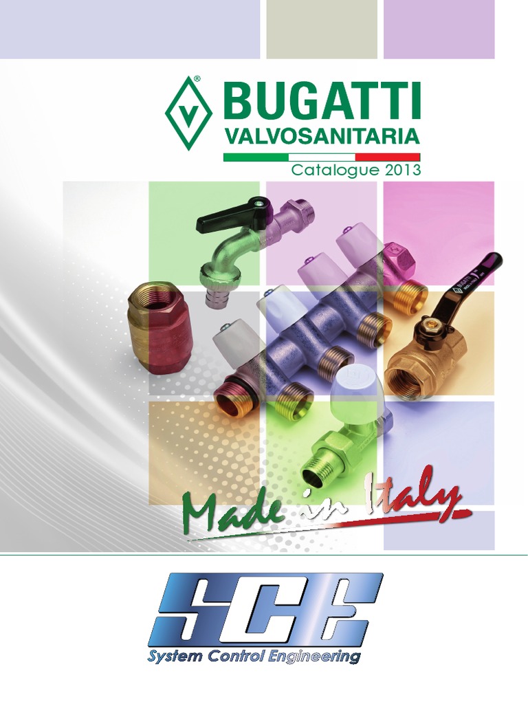 Bugatti Catalogue For Website 2013 2 | PDF | Tap (Valve) | Valve