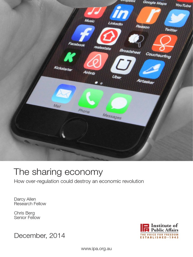 Sharing Economy December 2014 PDF | PDF