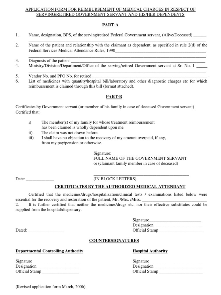 Medical Proforma | PDF