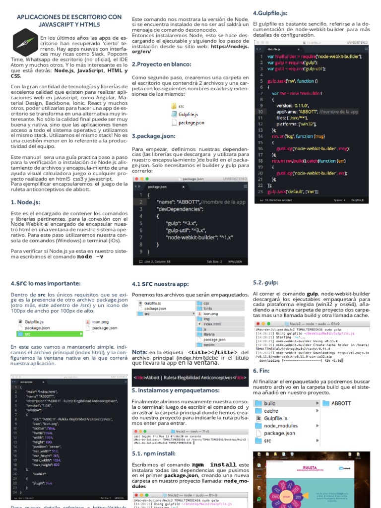 Manual Exportar Exe | PDF | Script Java | Archivo de computadora