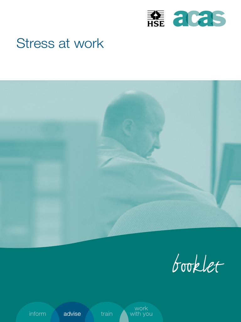 Booklet: Stress at Work | PDF | Occupational Stress | Employment