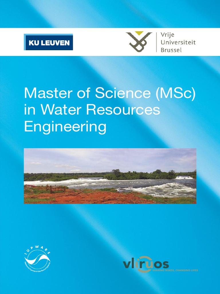 Master of Science (MSC) in Water Resources Engineering | PDF ...