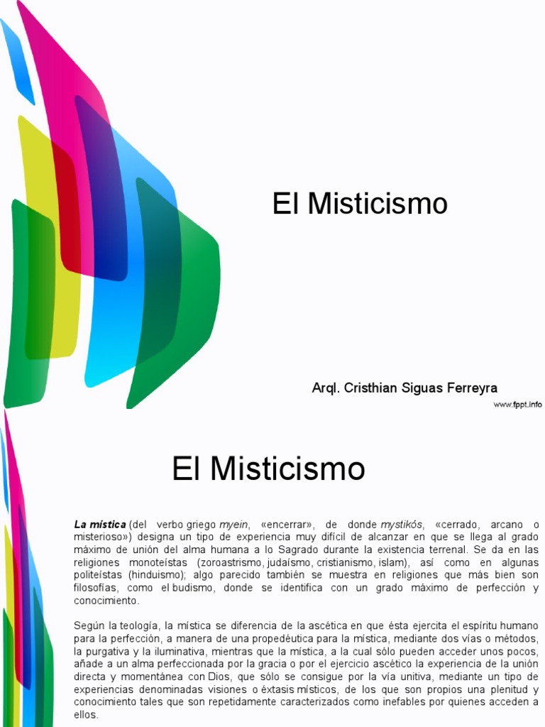 El Misticismo | Misticismo | Ascetismo