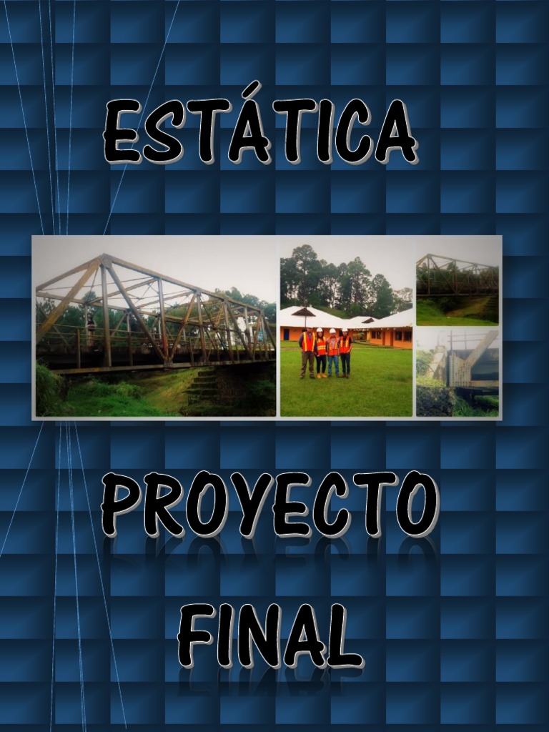 Proyecto Final Estatica | PDF | Hormigón pretensado | Masa