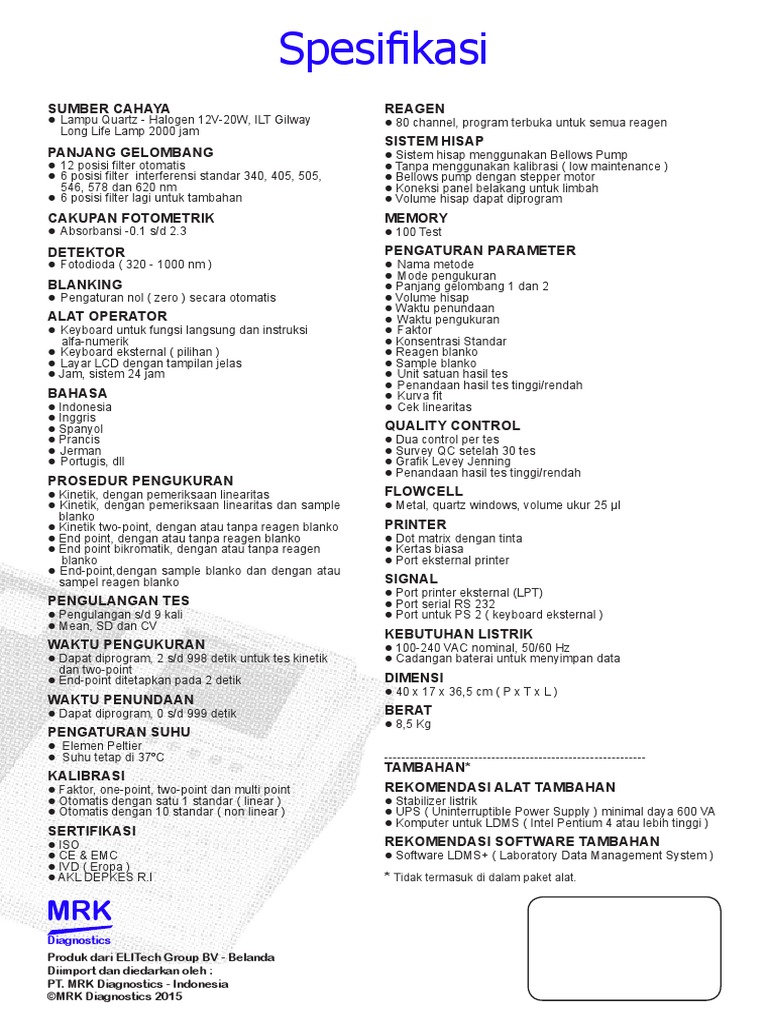 Spesifikasi Microlab 300 | PDF