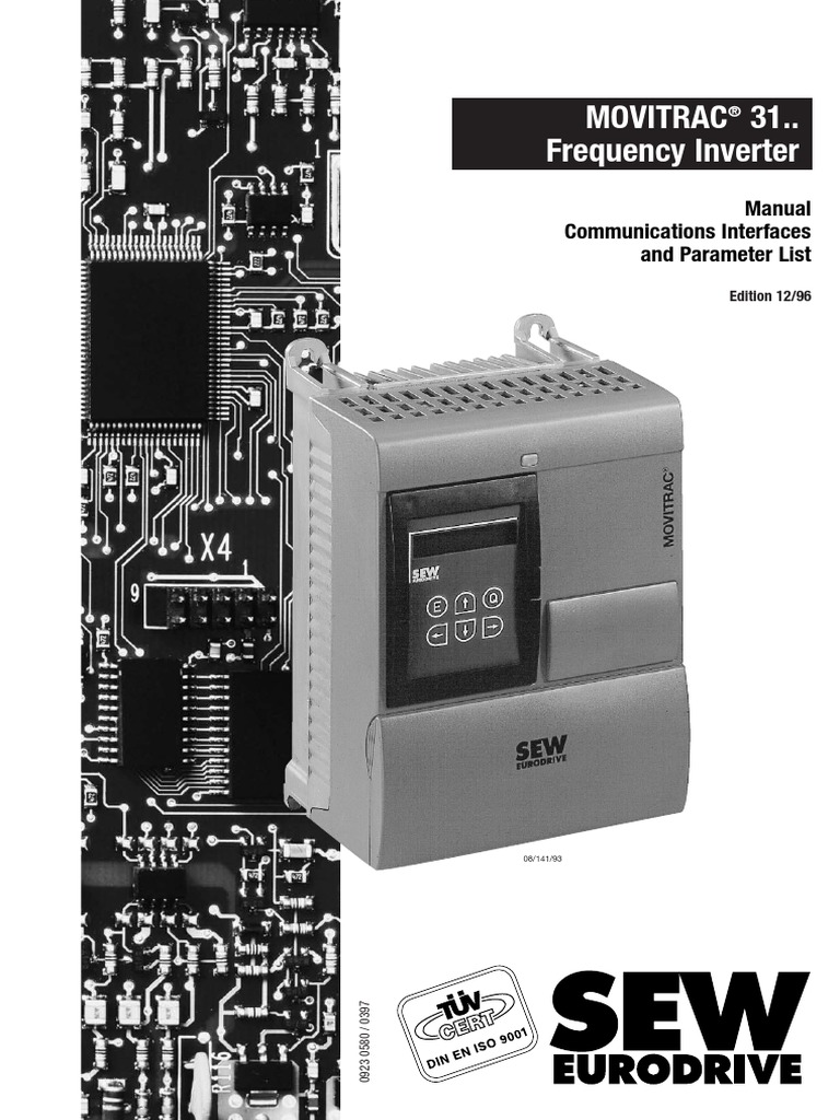 SEW Communications Interfaces Parameter List | PDF | Binary Coded ...