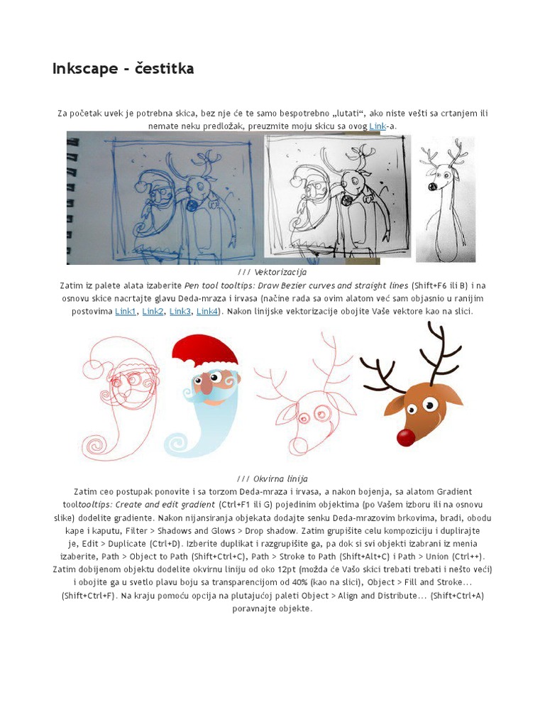 Inkscape - Cestitka | PDF