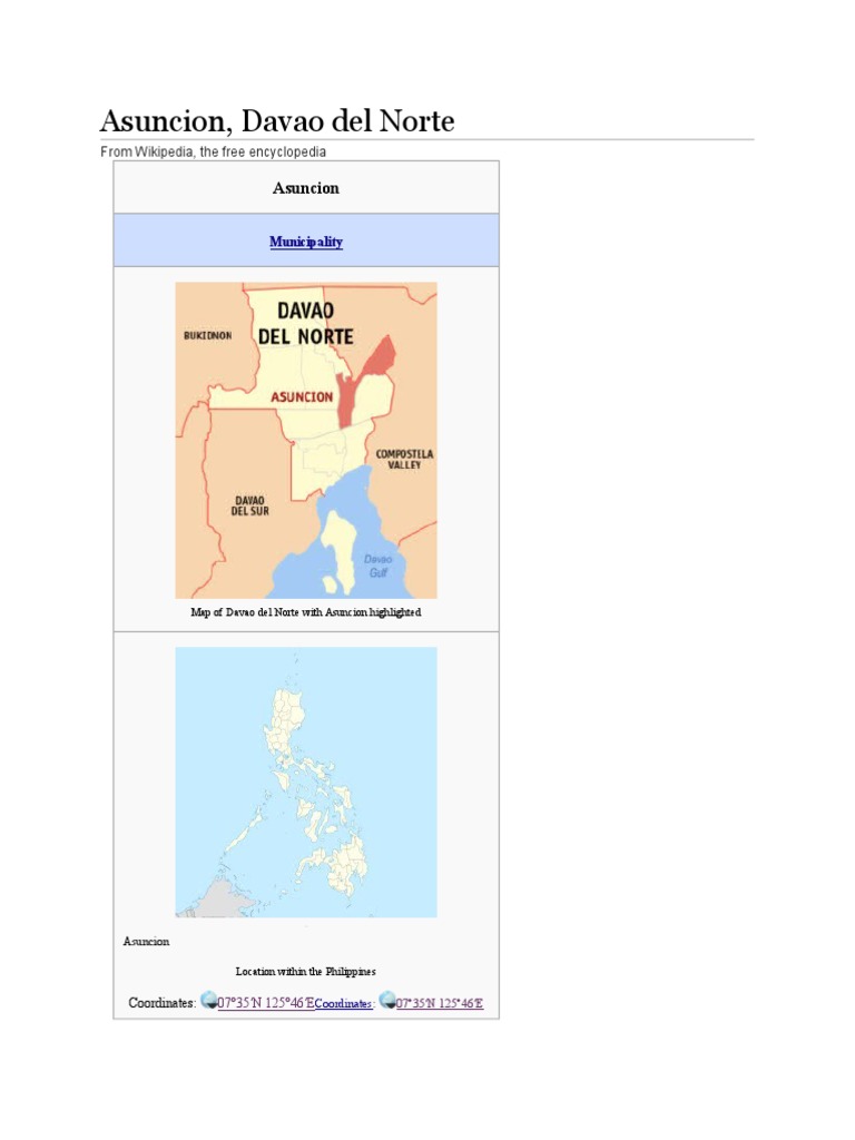 Asuncion Davao Del Norte