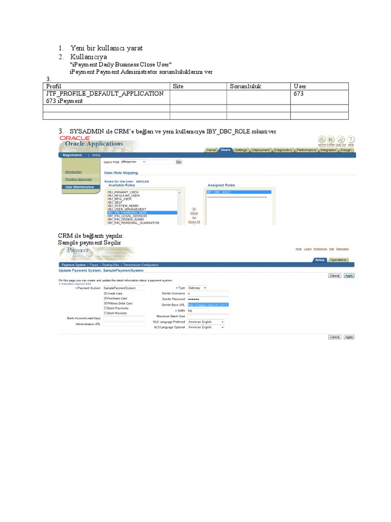 Ipayment KURULUM | PDF | Finance & Money Management