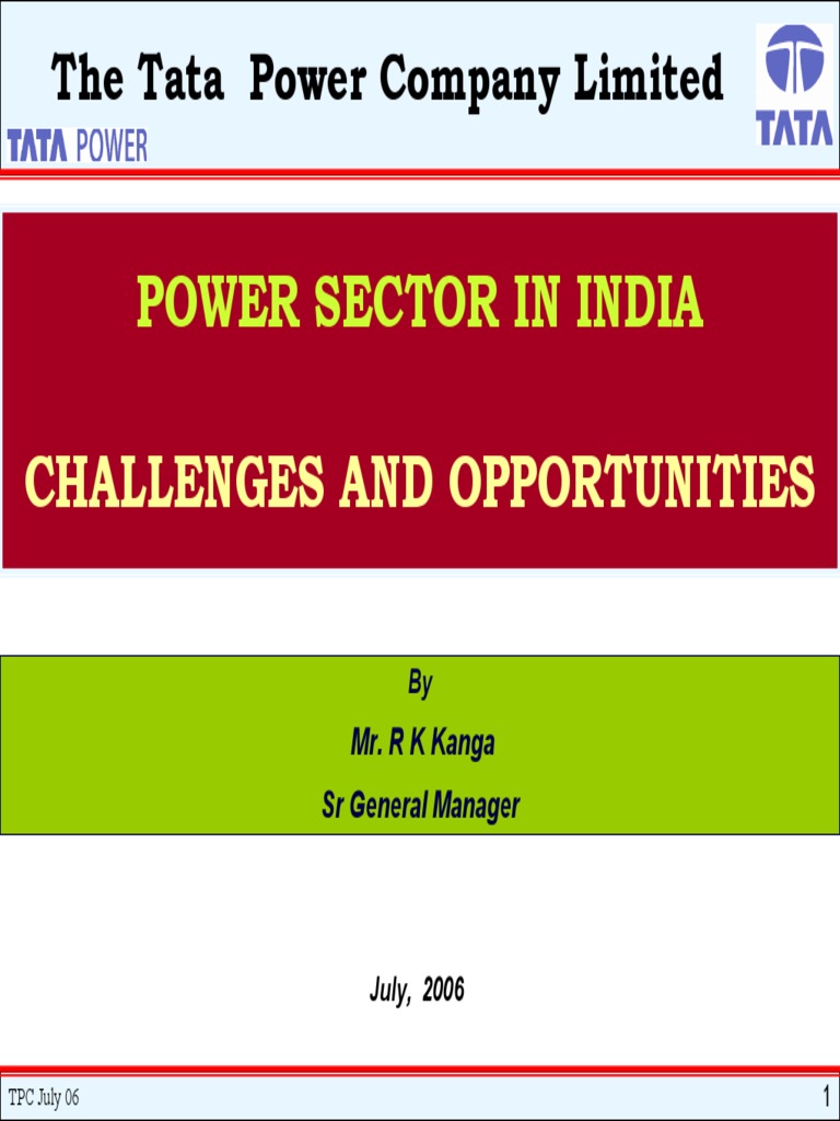 Power Sector | Download Free PDF | Kilowatt Hour | Electric Power Industry