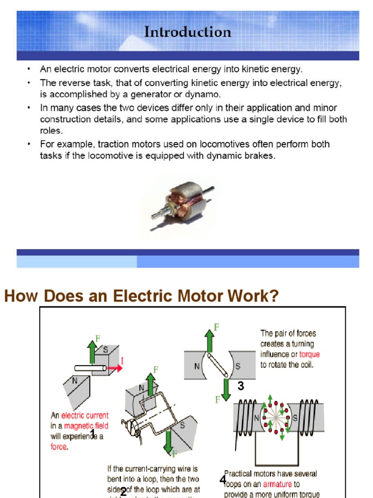 Motors | PDF | Electric Motor | Rotating Machines