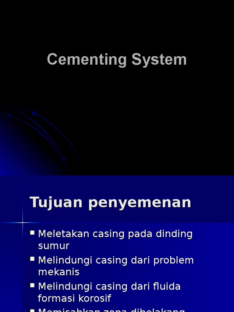 8 Cementing System | PDF