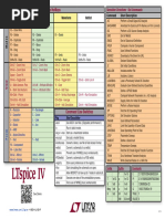 LTspice Shortcuts | PDF | Spice | Electrical Engineering
