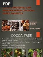 Cocoa Bean Processing Flow Chart | PDF | Cocoa Bean | Chocolate