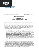 Imhoff Cone Test Instructions-Settleable Solids | PDF | Chemistry | Nature