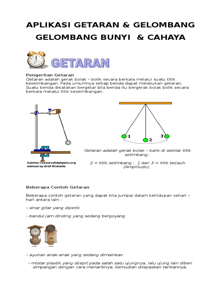 Aplikasi Getaran | PDF