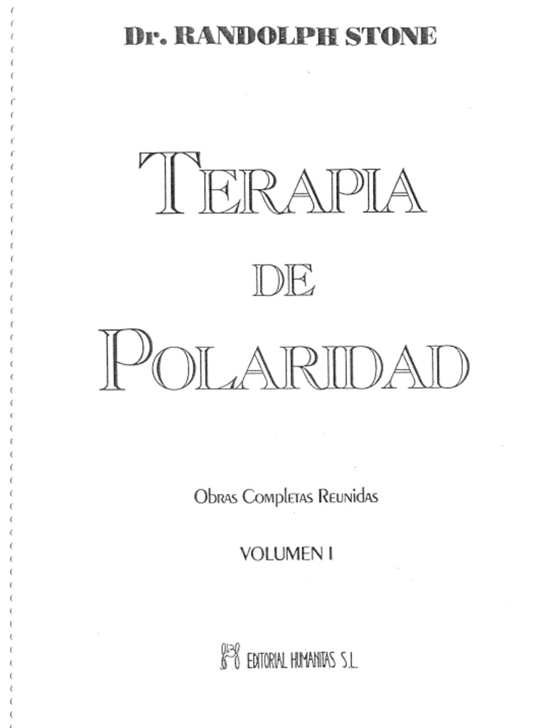 Terapia de Polaridad I | PDF