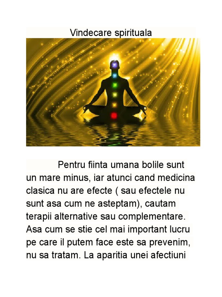Vindecare Spirituala | PDF